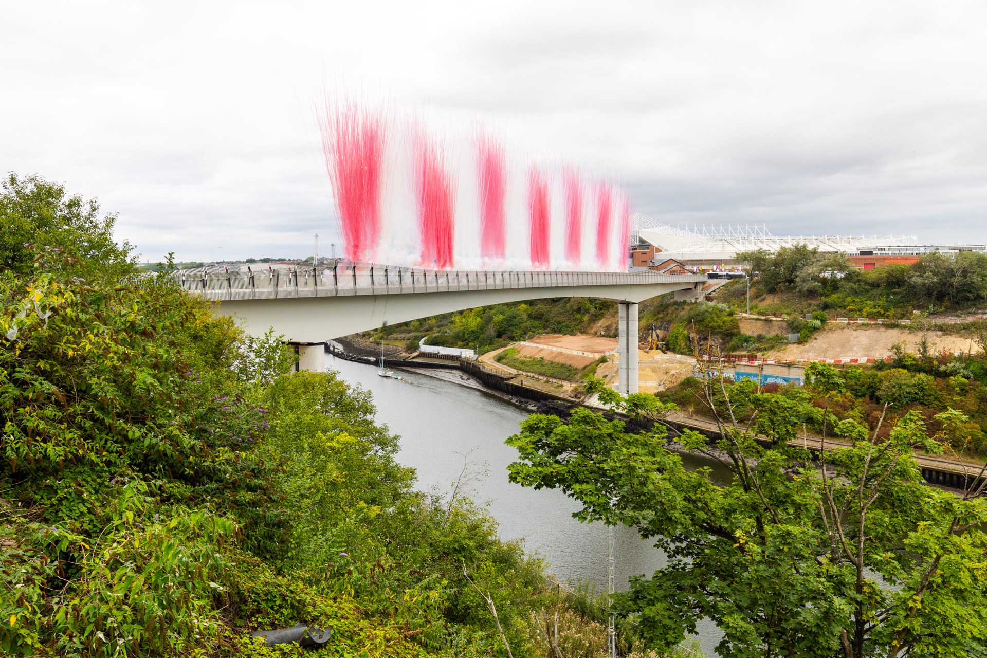 Keel Crossing opens as Sunderland prepares for World Cup kick off ...